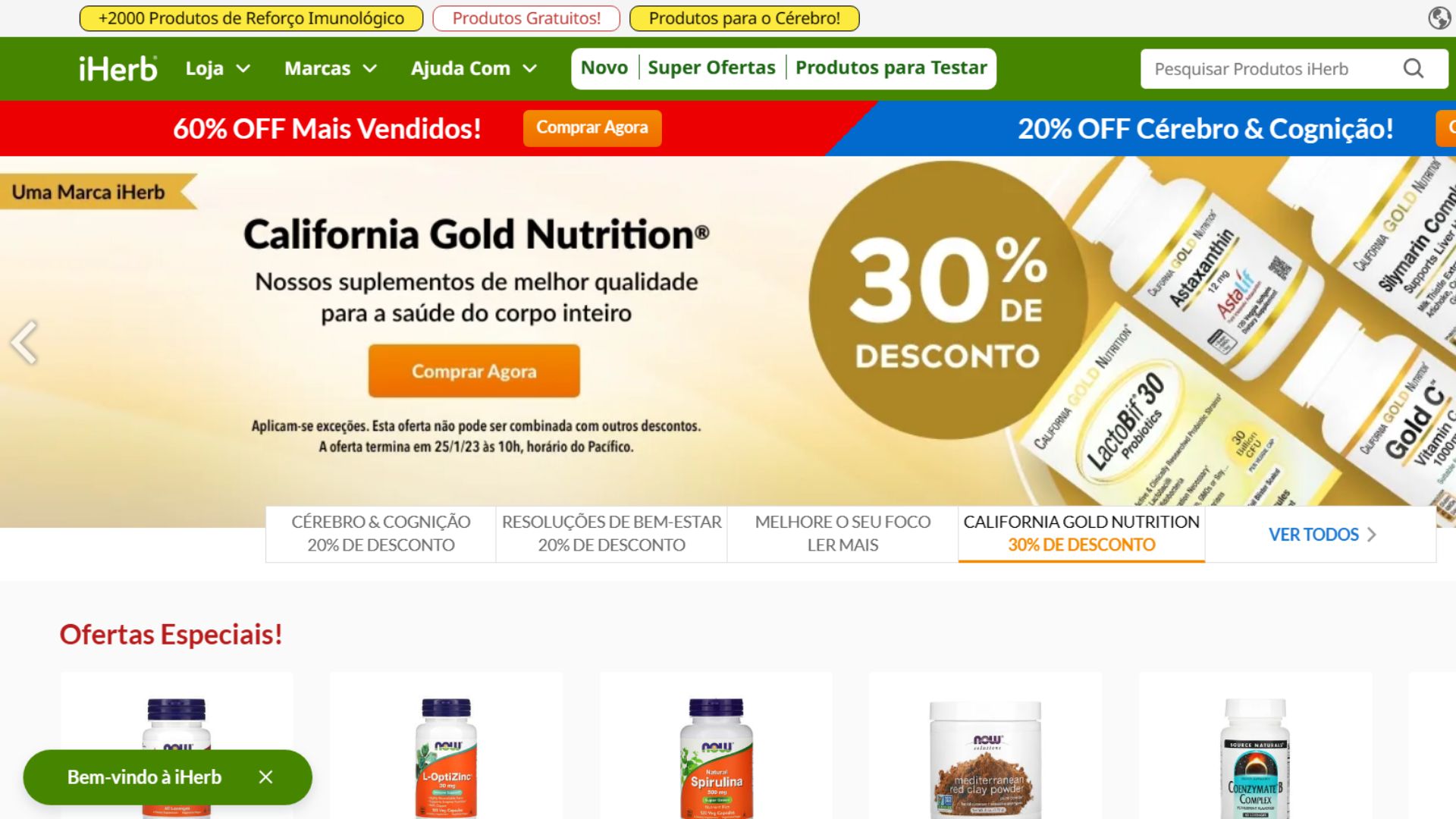 Cupom iHerb: Descontos 15% a 20% para 2024